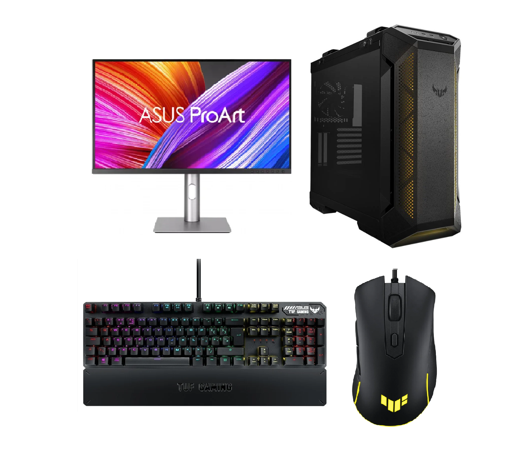 ASUS GAMİNG PC / MASTER OF ART Z790 İ7 14700K RTX 4070 DDR5 32 GB RAM ...